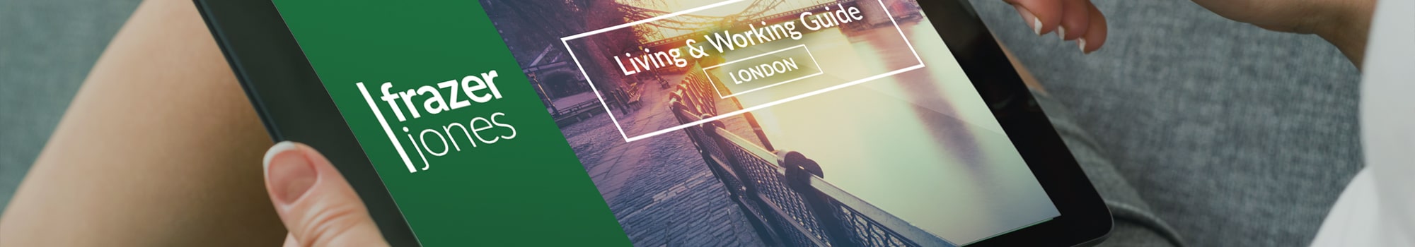 Living & Working in London -Frazer Jones