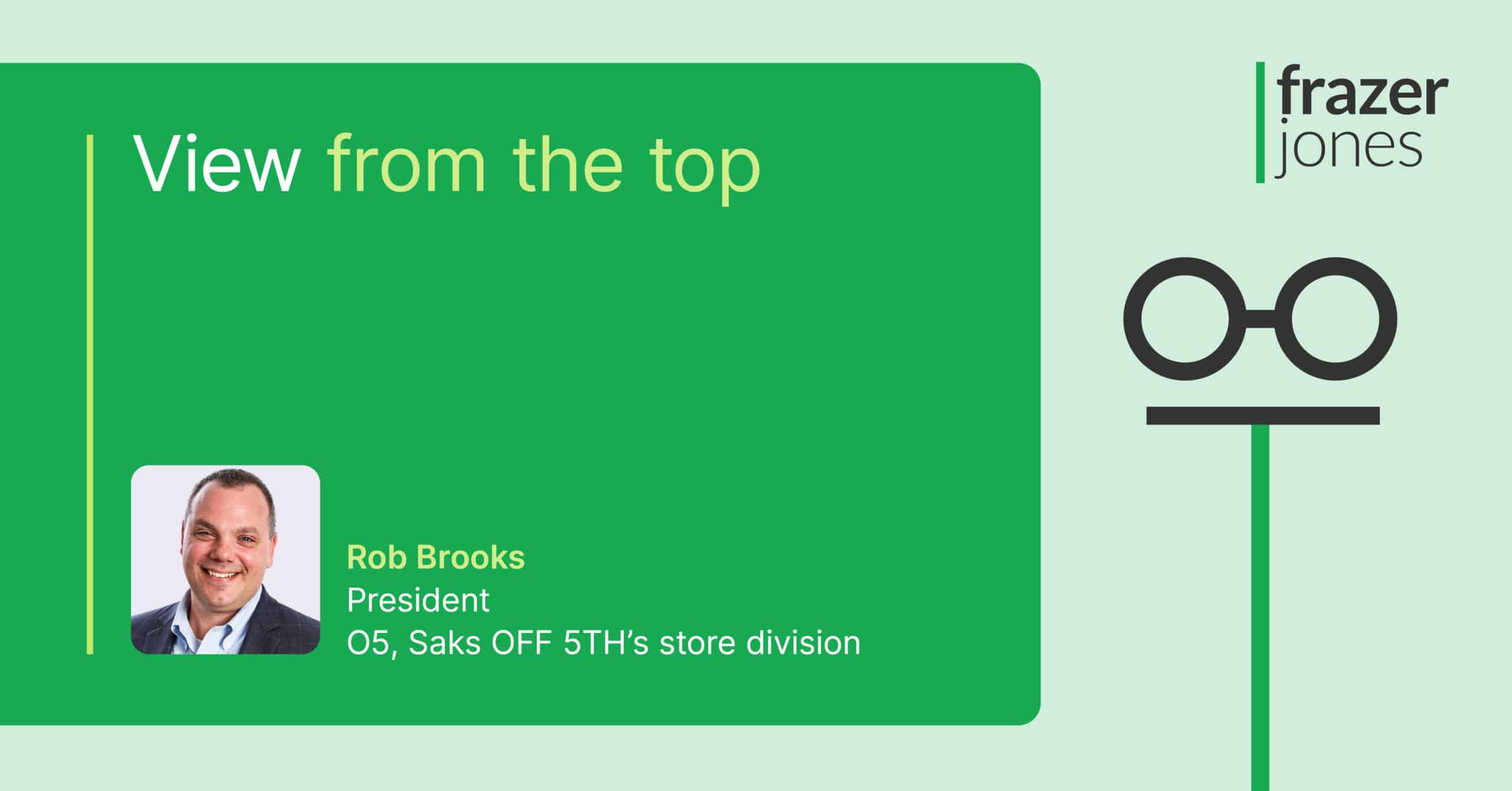 Rising HR talent: Rob Brooks | Frazer Jones Recruitment